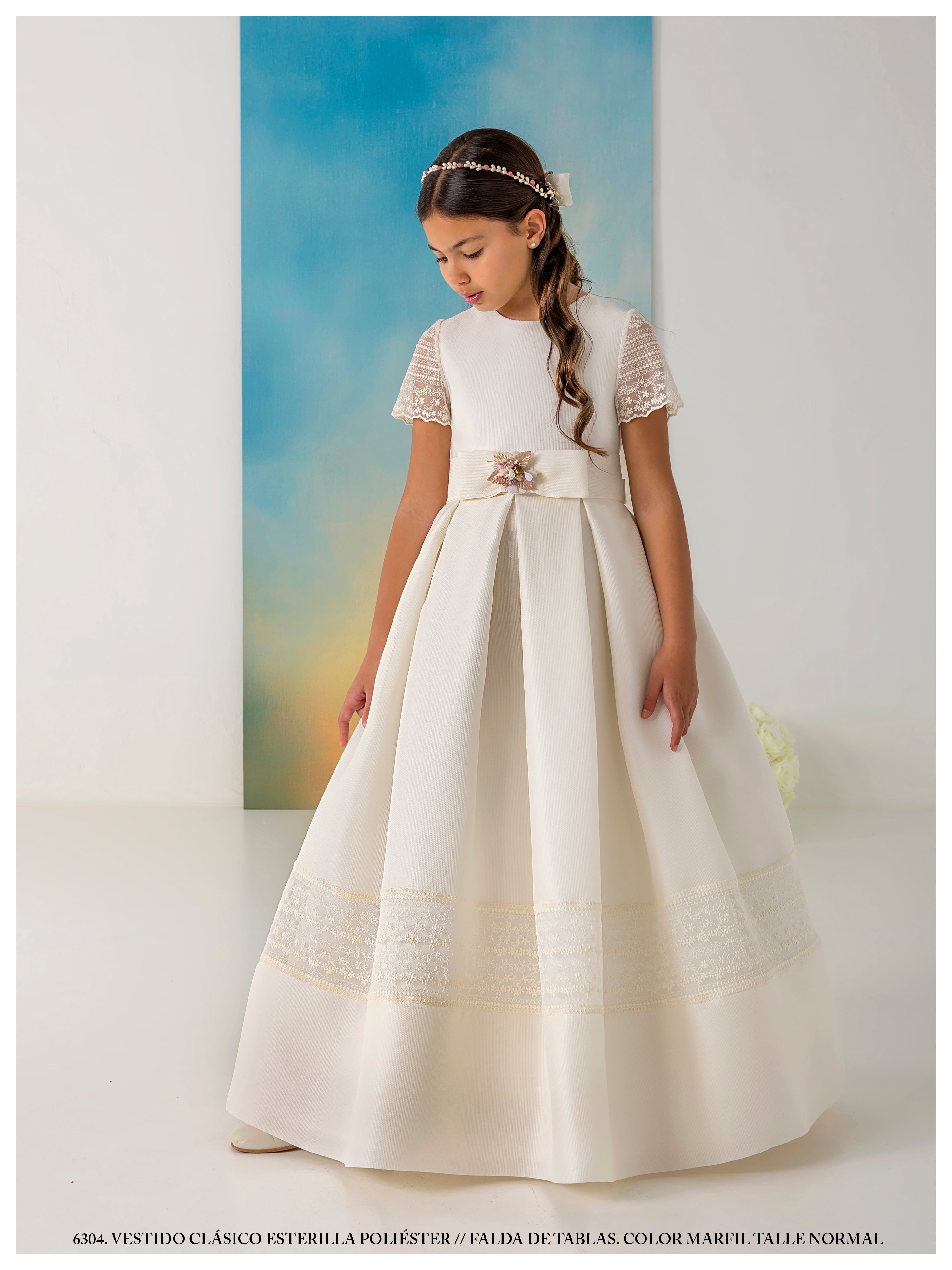 First Communion Dress Model: 6304